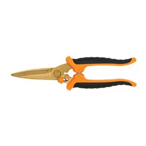 fiskars titanium nitride no. 8 shop snip (12-79266984), 12 meters, orange