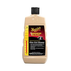 meguiar’s m0216 m2 mirror glaze fine-cut cleaner – 16 oz bottle