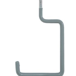 Lehigh SS17 Screw-In Utility Hook, Grey, Pack of 2