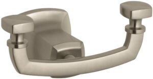 kohler 16256-bv robe hook, vibrant brushed bronze