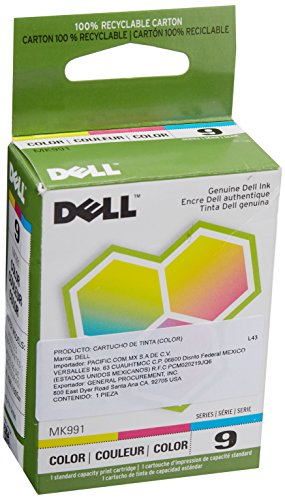 Dell MK991 Series 9 926 V305 Color Ink Cartridge (Cyan Magenta Yellow) in Retail Packaging