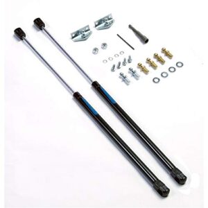 rugged ridge 11252.51 hood lift support kit; 07-18 jeep wrangler jk