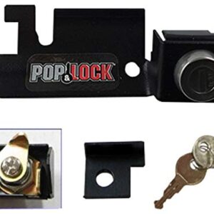 Pop & Lock – Manual Tailgate Lock for Ford F150, Fits 1987 to 1996 - Works Only with Factory Plastic Handle (Black, PL2310)