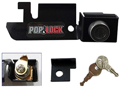 Pop & Lock – Manual Tailgate Lock for Ford F150, Fits 1987 to 1996 - Works Only with Factory Plastic Handle (Black, PL2310)