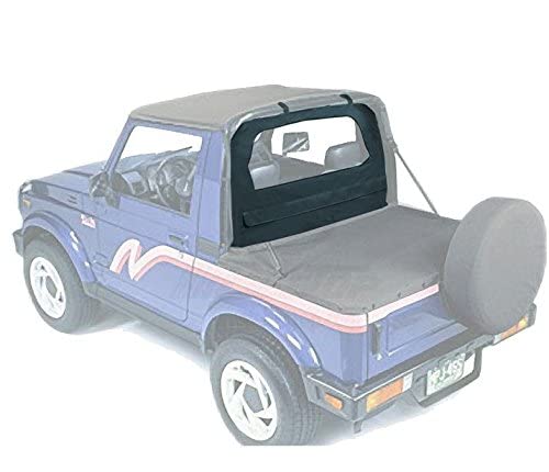 Bestop 8006215 Black Denim Windjammer for 1995-1998 Geo Tracker/Suzuki Sidekick