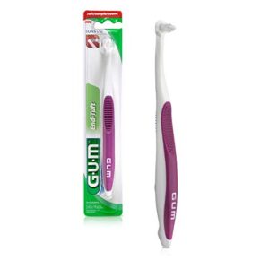 GUM End-Tuft Brush Soft 1 Each