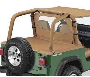 Bestop 8000937 Spice Sport Bar Covers for 1980-2016 CJ5, CJ7, and Wrangler