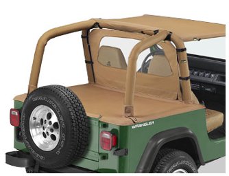 Bestop 8000937 Spice Sport Bar Covers for 1980-2016 CJ5, CJ7, and Wrangler