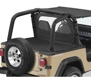 Bestop 8000915 Black Denim Sport Bar Cover for 1992-1995 YJ