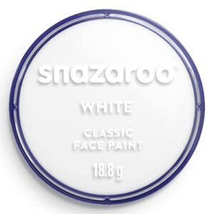 snazaroo classic face and body paint, 18.8g (0.66-oz) pot, white