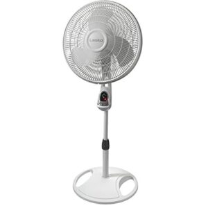 lasko lasko-16 remote control stand, 3-speed (1646) household fans, 1-pack, white