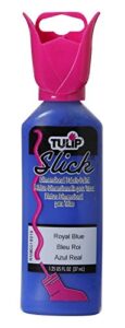 tulip dimensional fabric paint 1-1/4 ounces-slick-royal blue