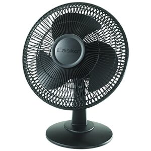 lasko lasko-12 table, 3-speed, black (2017) household fans, 12