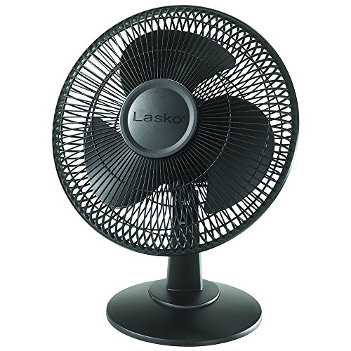 Lasko Lasko-12 Table, 3-Speed, Black (2017) Household Fans, 12