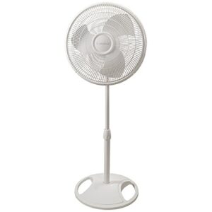 lasko lasko-16 oscillating stand, 3-speed, white (2520) household fans, 16