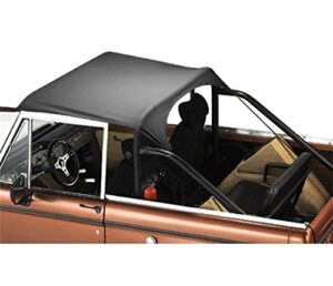 bestop 5254001 black traditional bikini top for 1964-1984 toyota land cruiser