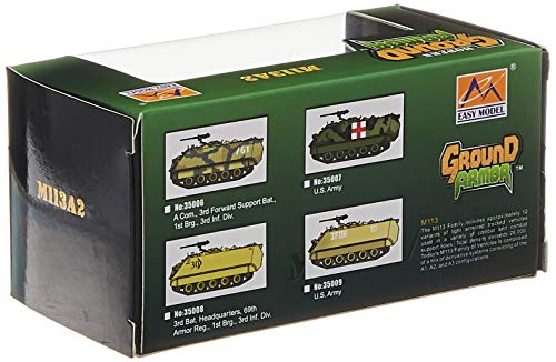 Easy Model M113A2 A Com, 3rd Forward Support Bat, 1st Brg, 3rd Inf Division Die Cast Military Land Vehicles