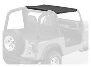 bestop 5251915 black denim targa-style strapless bikini top for 1992-1995 wrangler