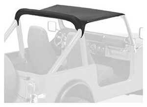 bestop 5251815 black denim targa-style strapless bikini top for 1980-1986 wrangler