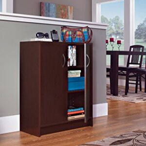 ClosetMaid 8925 2-Door Stackable Laminate Organizer, Espresso