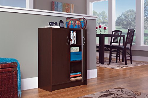 ClosetMaid 8925 2-Door Stackable Laminate Organizer, Espresso