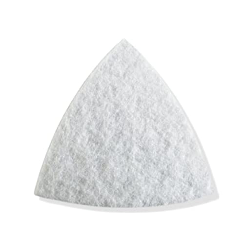 Fein Felt Polishing Fleece for Polishing Chrome, Stainless Steel, Aluminum and Non-Ferrous Metals - 3-1/8" Edge Length, 5-Pack - 63723032010