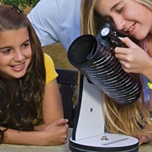 Celestron – 76mm Classic FirstScope – Compact and Portable Tabletop Dobsonian Telescope – Ideal Telescope for Beginners – Features Notable Astronomers and Scientists – BONUS Astronomy Software Package