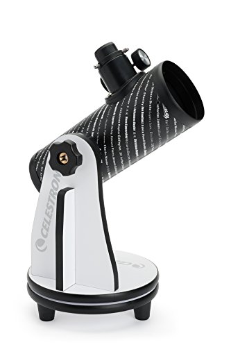 Celestron – 76mm Classic FirstScope – Compact and Portable Tabletop Dobsonian Telescope – Ideal Telescope for Beginners – Features Notable Astronomers and Scientists – BONUS Astronomy Software Package