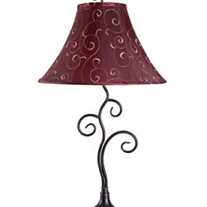 Kenroy Home 31380BRZ Richardson Table Lamps, Large, Bronze