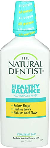 The Natural Dentist Healthy Balance All Purpose Rinse 16.9 oz (Pack of 2)