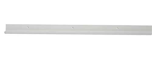 Rubbermaid FastTrack Rail, Hardware, 40", White, Heavy-Duty Steel, Durable, Ideal for Pantries, Linen Closets, Laundry Rooms, Utility Rooms