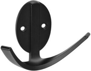 stanley hardware s807-024 v8010 modern double robe hook in oil rubbed bronze