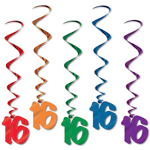 16 Whirls (asstd colors) (5/Pkg)