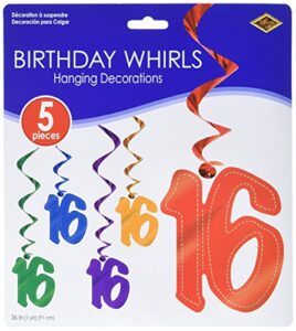 16 whirls (asstd colors) (5/pkg)