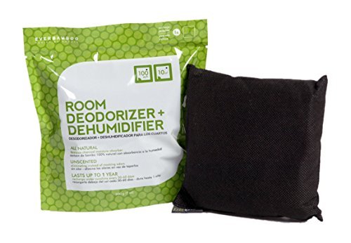 Ever Bamboo Room Deodorizer & Dehumidifier w/All Natural Bamboo Charcoal (200 g). Has a Sneaky Stink Come to Stay in Your Room? Show it Out with Ever Bamboo!