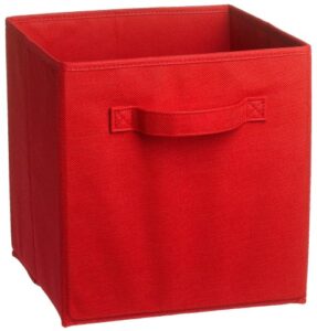 closetmaid cubeicals fabric drawer, red