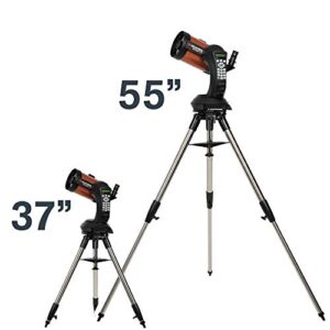 Celestron - NexStar 5SE Telescope - Computerized Telescope for Beginners and Advanced Users - Fully-Automated GoTo Mount - SkyAlign Technology - 40,000+Celestial Objects - 5-Inch Primary Mirror,Orange