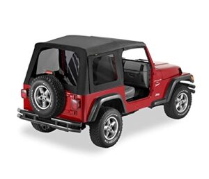 bestop 55629-35 5562935 black diamond supertop classic replacement skins for 1997-2006 wrangler