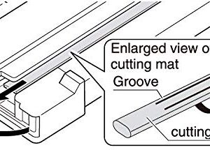 CARL RM-12/2 12-Inch Cutting Mat for all 12-Inch Trimmers,Gray