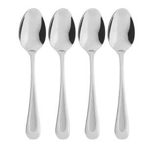 oneida satin sand dune everyday flatware teaspoons, set of 4