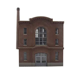 Walthers Cornerstone HO Scale Model Northern Light & Powerhouse Structure Kit, 8 (933-3021)