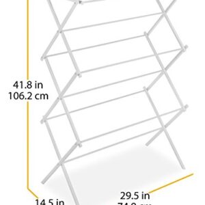 Whitmor Foldable Drying Rack, White