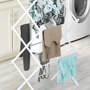 Whitmor Foldable Drying Rack, White