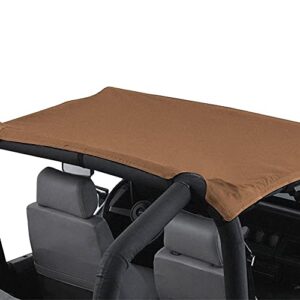 rampage california brief soft top | vinyl, spice denim | 92817 | fits 1992 – 1995 jeep wrangler yj