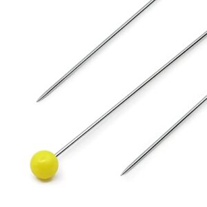 Dritz 3009 Quilting Pins, 1-3/4-Inch, Yellow (500-Count)