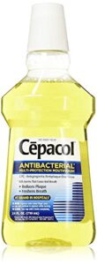 cepacol antibacterial mouthwash and gargle gold 24 oz. (pack of 6)