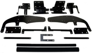 warn 76253 trans4mer grille guard, fits: dodge ram 2500, 3500 (2003-2005), black