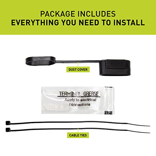 Hopkins Towing Solutions 43595 Plug-In Simple Vehicle Wiring Kit, Black