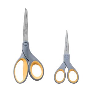 Westcott Titanium Bonded Scissors Set, 5" and 7", Pack of 2