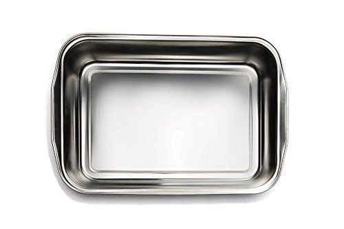 Fox Run Roasting Stainless Steel Baking Pans, 14.5 inches